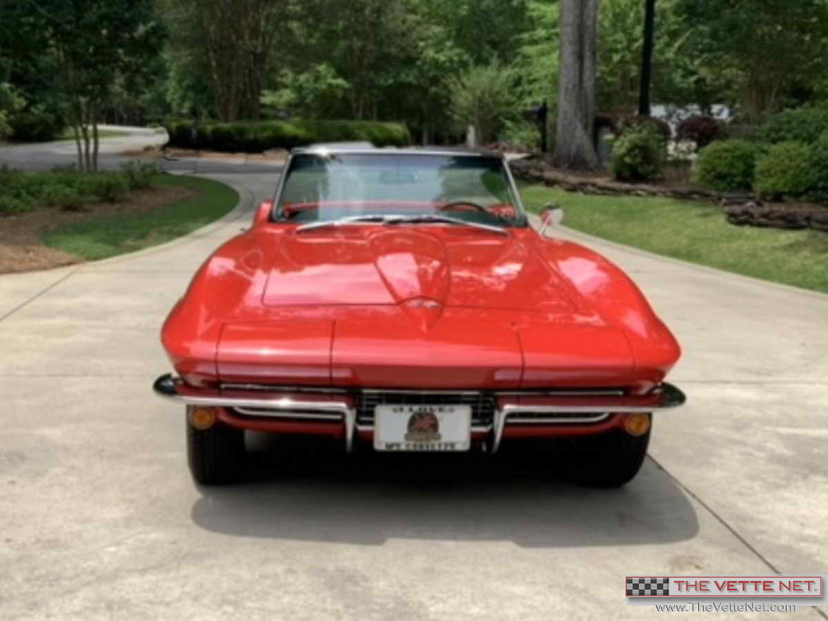 TheVetteNet.com - 1967 Corvette Convertible Rally Red