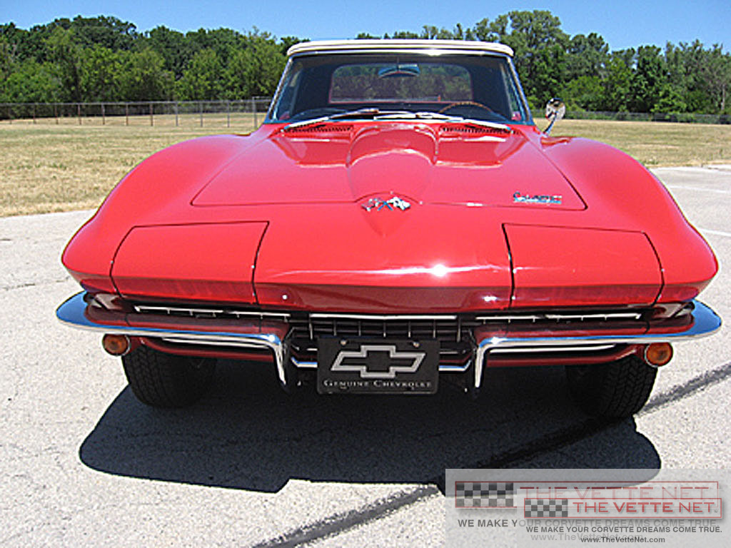 TheVetteNet.com - 1966 Corvette Convertible Rally Red