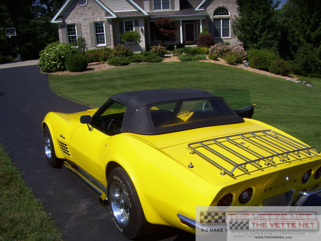 TheVetteNet.com - 1972 Corvette Convertible Yellow